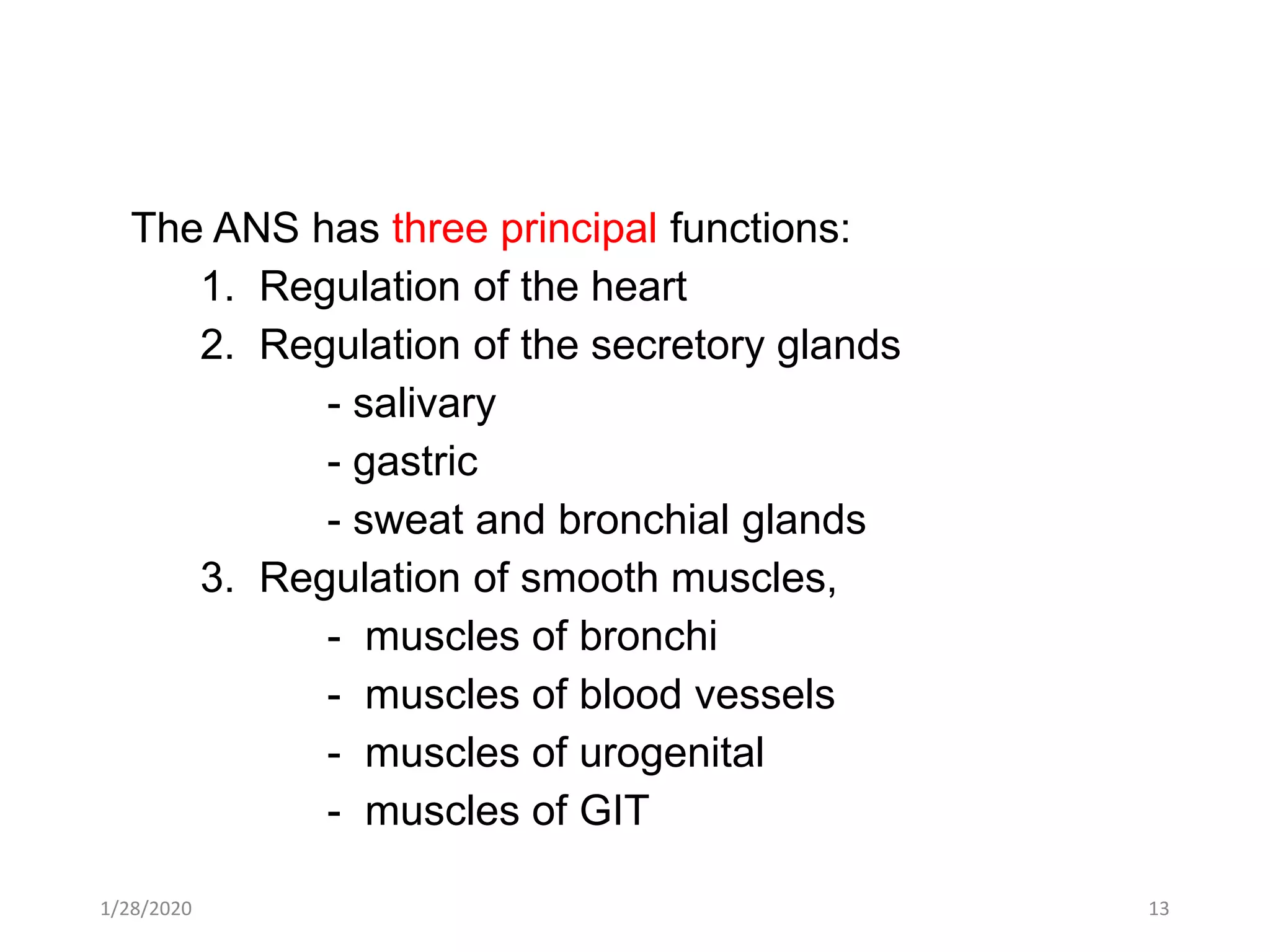 Autonomic nervous system pharmacology | PPT
