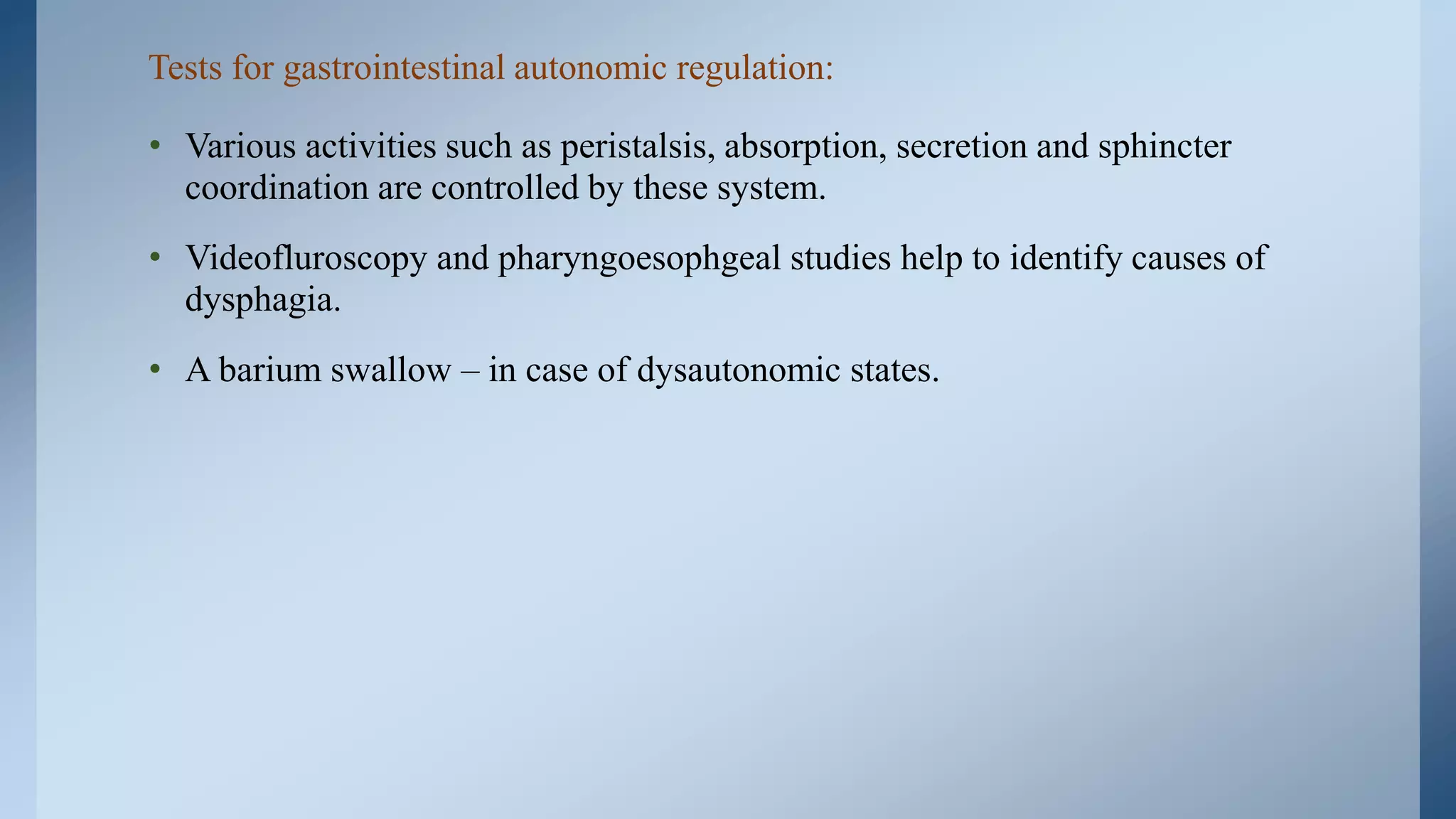 Autonomic nervous system testing | PPTX