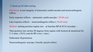 Autonomic nervous system testing | PPTX