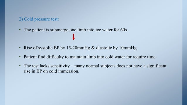 Autonomic nervous system testing | PPTX