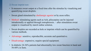 Autonomic nervous system testing | PPTX