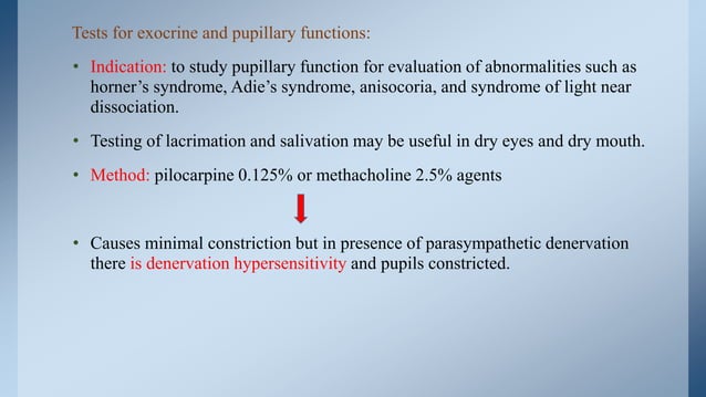 Autonomic nervous system testing | PPTX