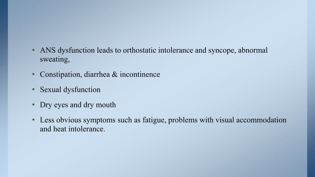 Autonomic nervous system testing | PPTX