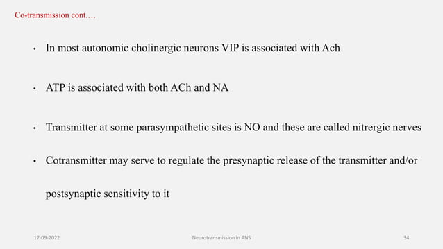 AUTONOMIC NEUROTRANSMISSION.pptx