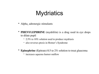 ophthalmology -Autonomics_Eye - innervation.ppt