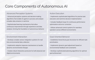 Autonomous ai agents | PPT | Presentation | PDF