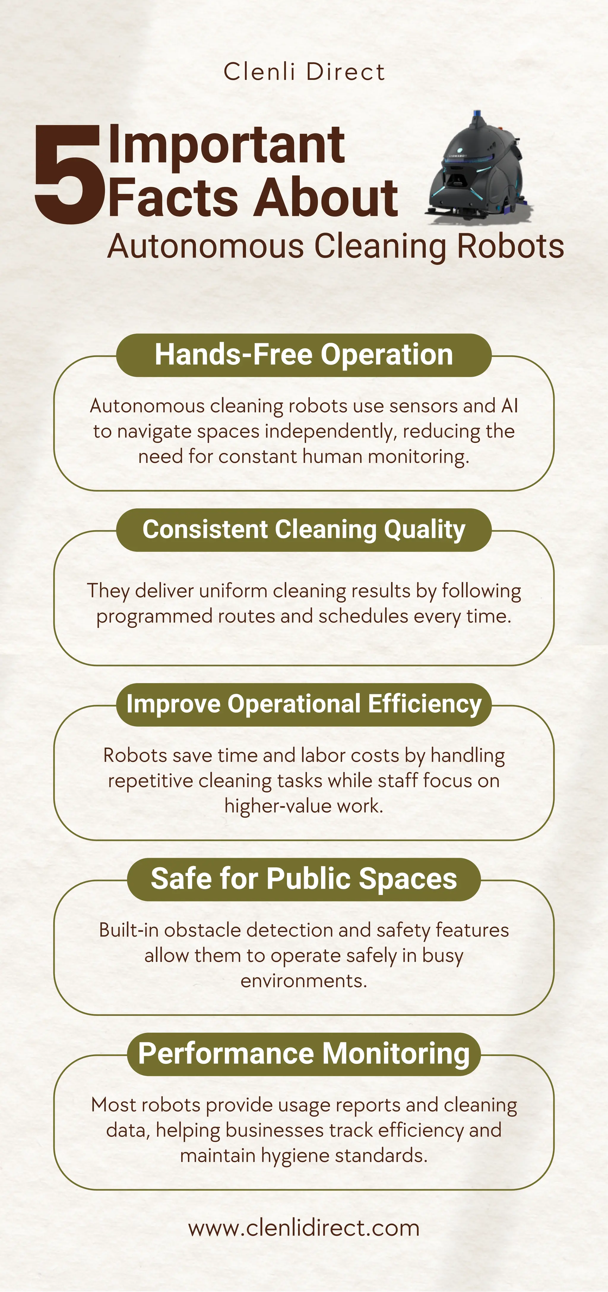 5 Important Facts About Autonomous Cleaning Robots | PDF
