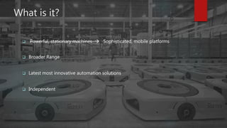 Autonomous mobile-robots | PPTX