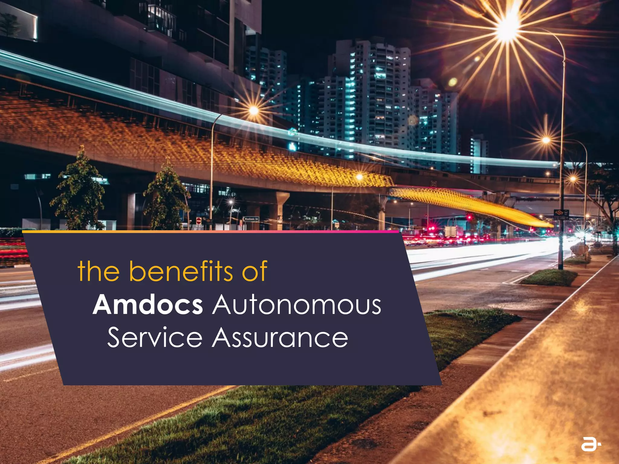 Amdocs Autonomous Service Assurance | PDF