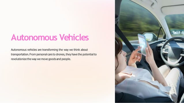 Autonomous-Vehicles or self driving cars ppt.pptx | Automotive Industry ...