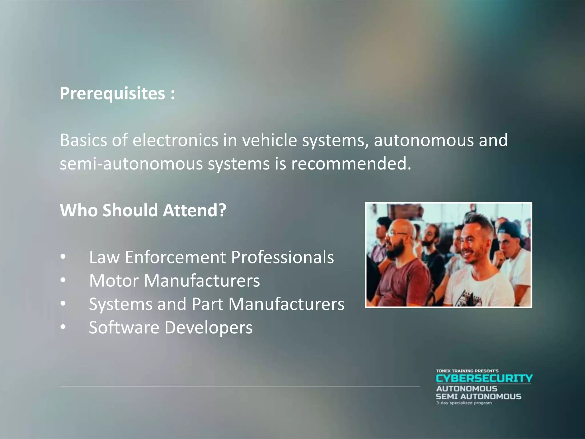 Autonomous and Semi-Autonomous Cybersecurity Training | PPTX ...