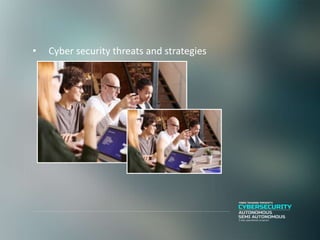 Autonomous and Semi-Autonomous Cybersecurity Training | PPTX | Technology Industry | Industries