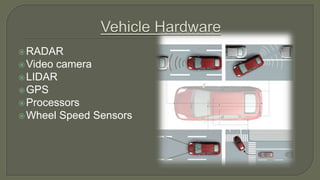 Autonomous car(driver less car) (self driving car) | PPTX