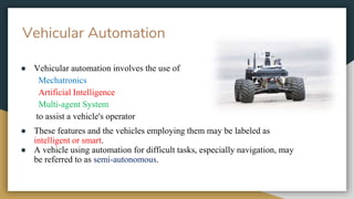Autonomous car | PPTX