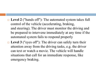 Autonomous car | PPT