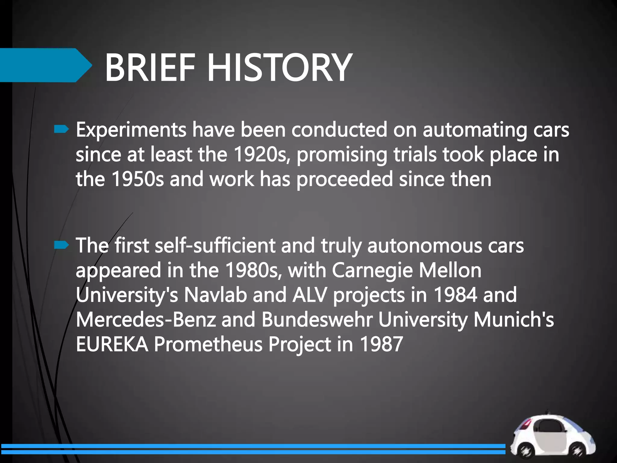 Autonomous car.ppt | Driverless Cars | Auto Type