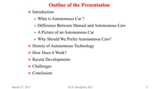 Autonomous cars | PPTX | Automotive Industry | Industries