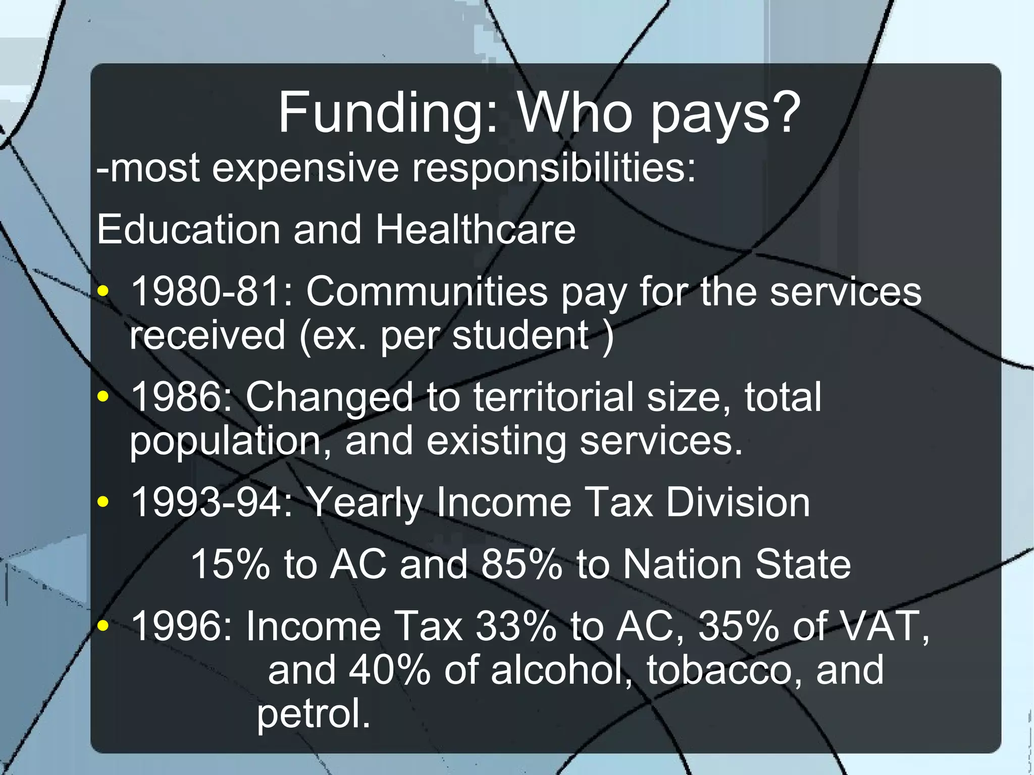 Autonomous Communities -A Spanish Phenomenon- | PPT