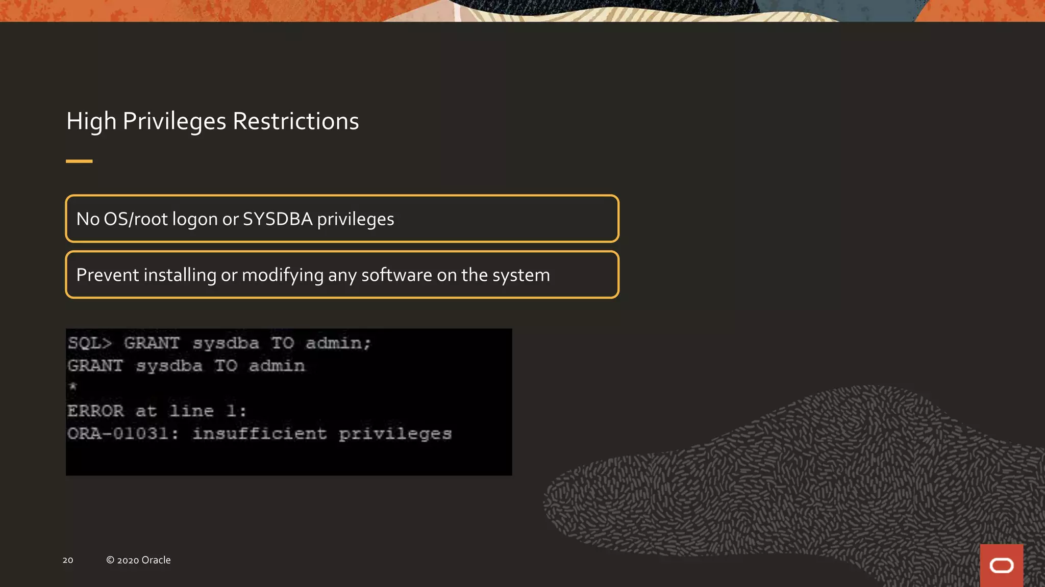 Autonomous Database Security Features | PPTX