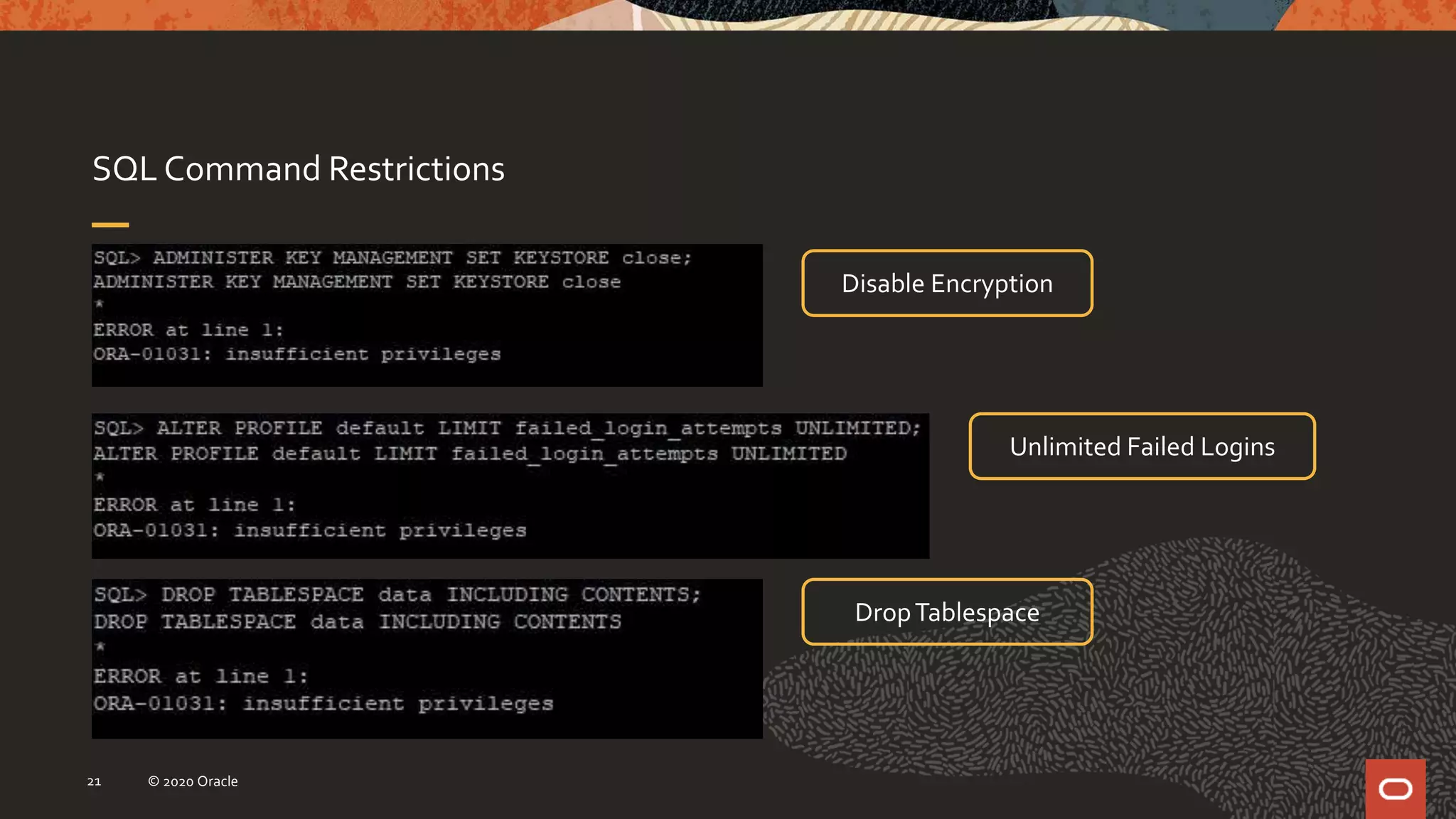 Autonomous Database Security Features | PPTX