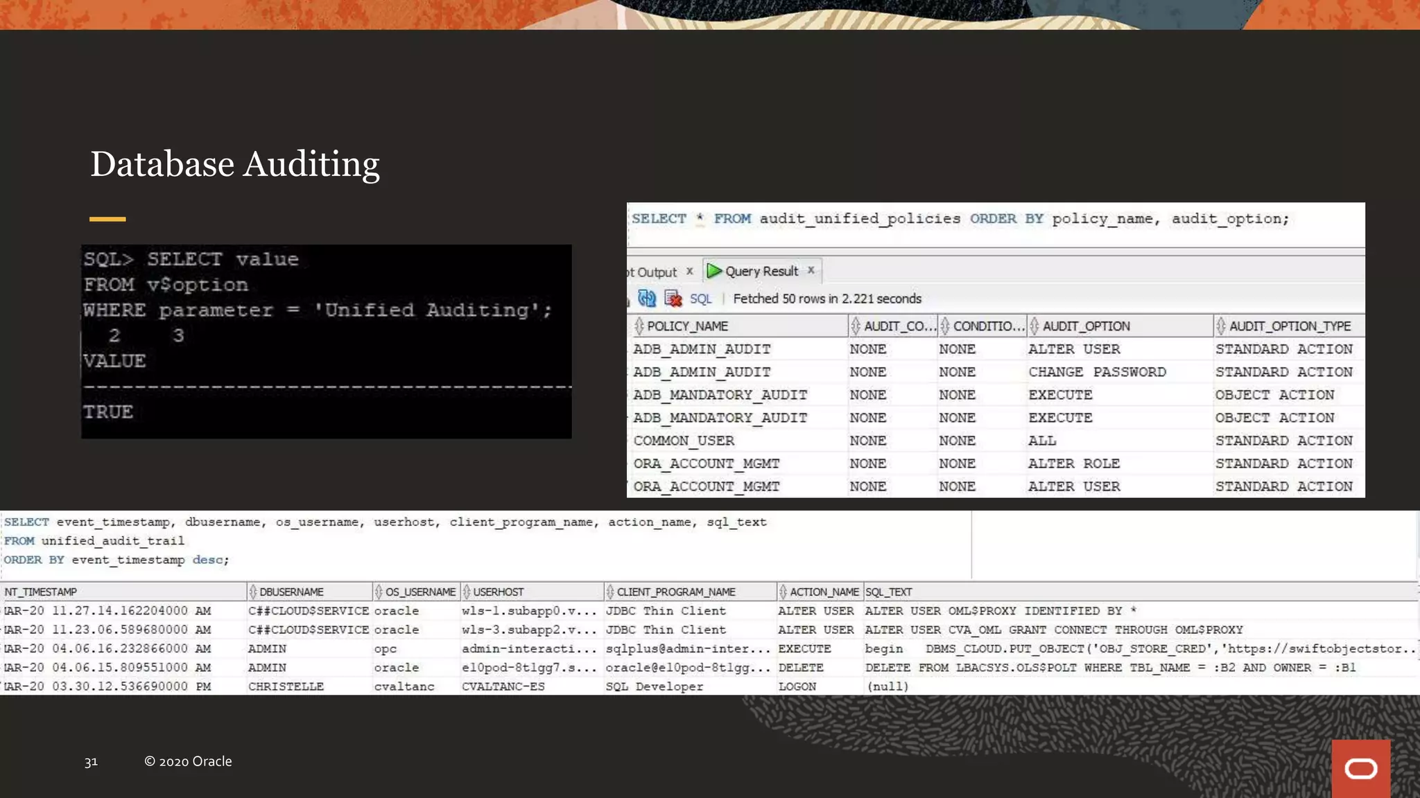Autonomous Database Security Features | PPT