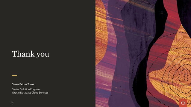 Autonomous Database Security Features | PPT