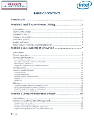 Autonomous Driving by Intel | PDF