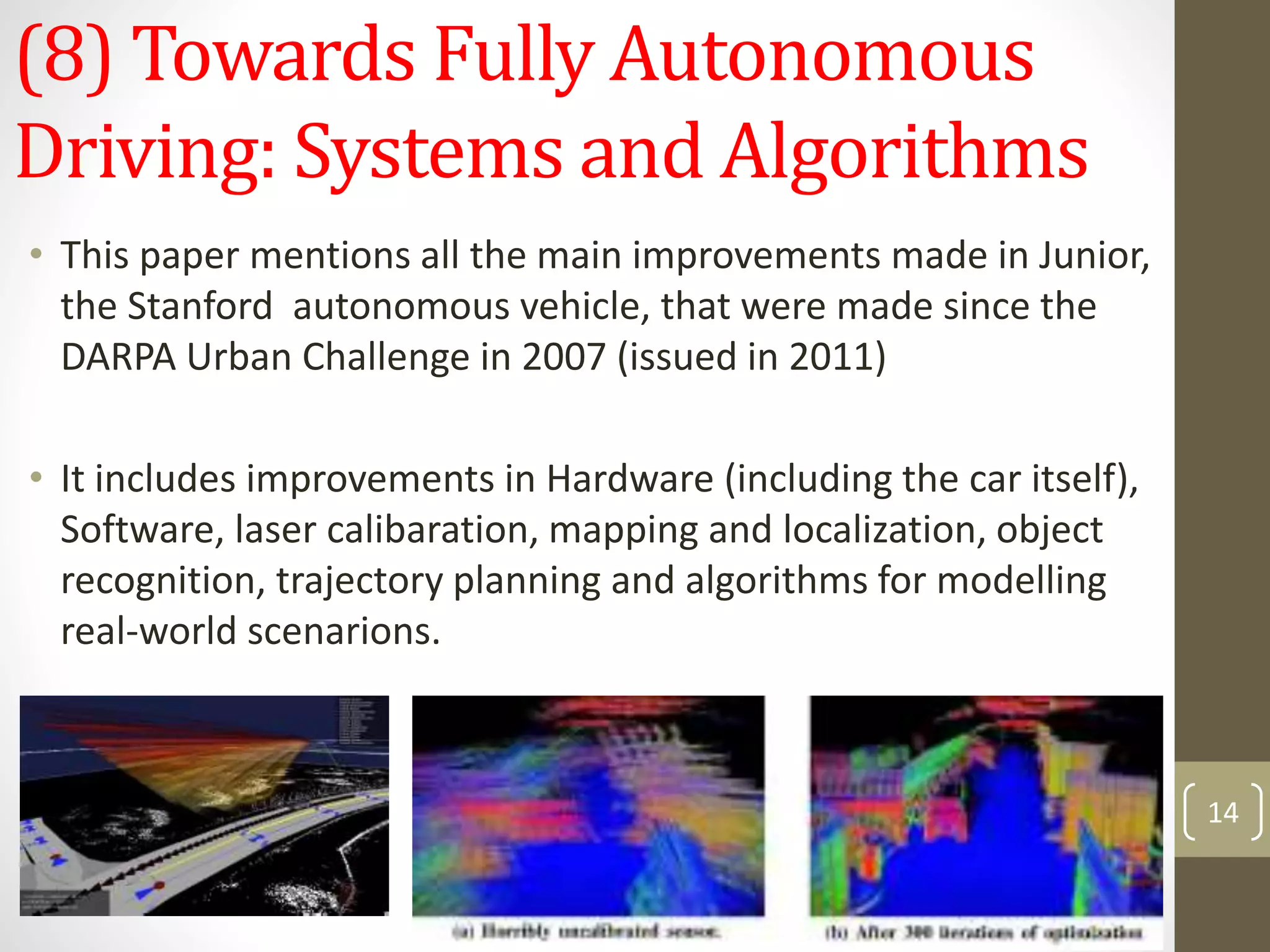 Autonomous driving publications | PPT