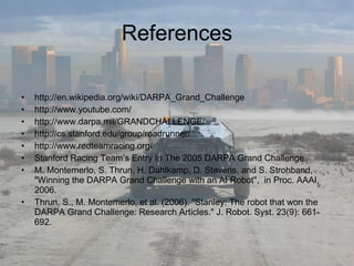 Autonomous Ground Vehicles The Darpa Grand Challenge | PPS