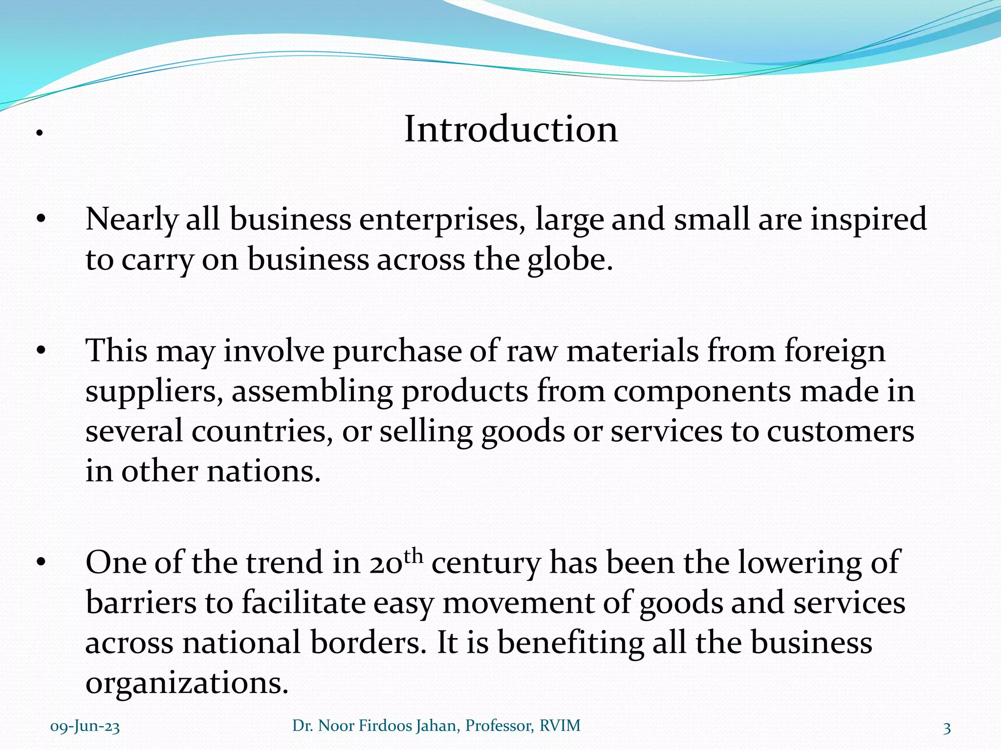 Introduction to International Business | PDF | Commodities | Economy