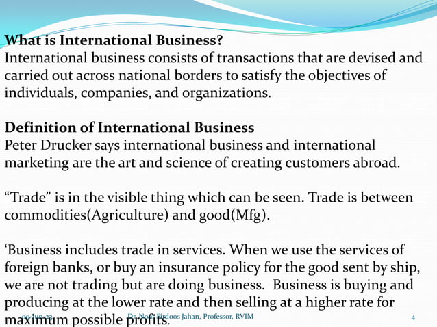 Introduction to International Business | PDF | Commodities | Economy