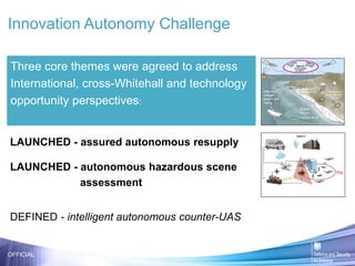 Accelerator Autonomous last mile resupply strategic context - 23 may ...