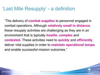 Accelerator Autonomous last mile resupply Challenge overview - 23 May ...
