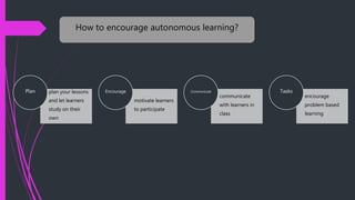 Autonomous learning | PPT