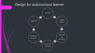 Autonomous learning | PPT