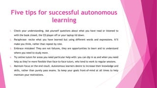 Autonomous Learning Sem 3.pptx