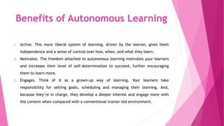 Autonomous Learning Sem 3.pptx