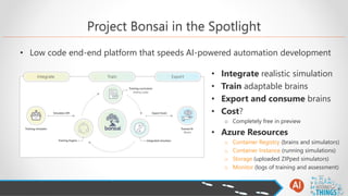 Autonomous Machines with Project Bonsai | PDF