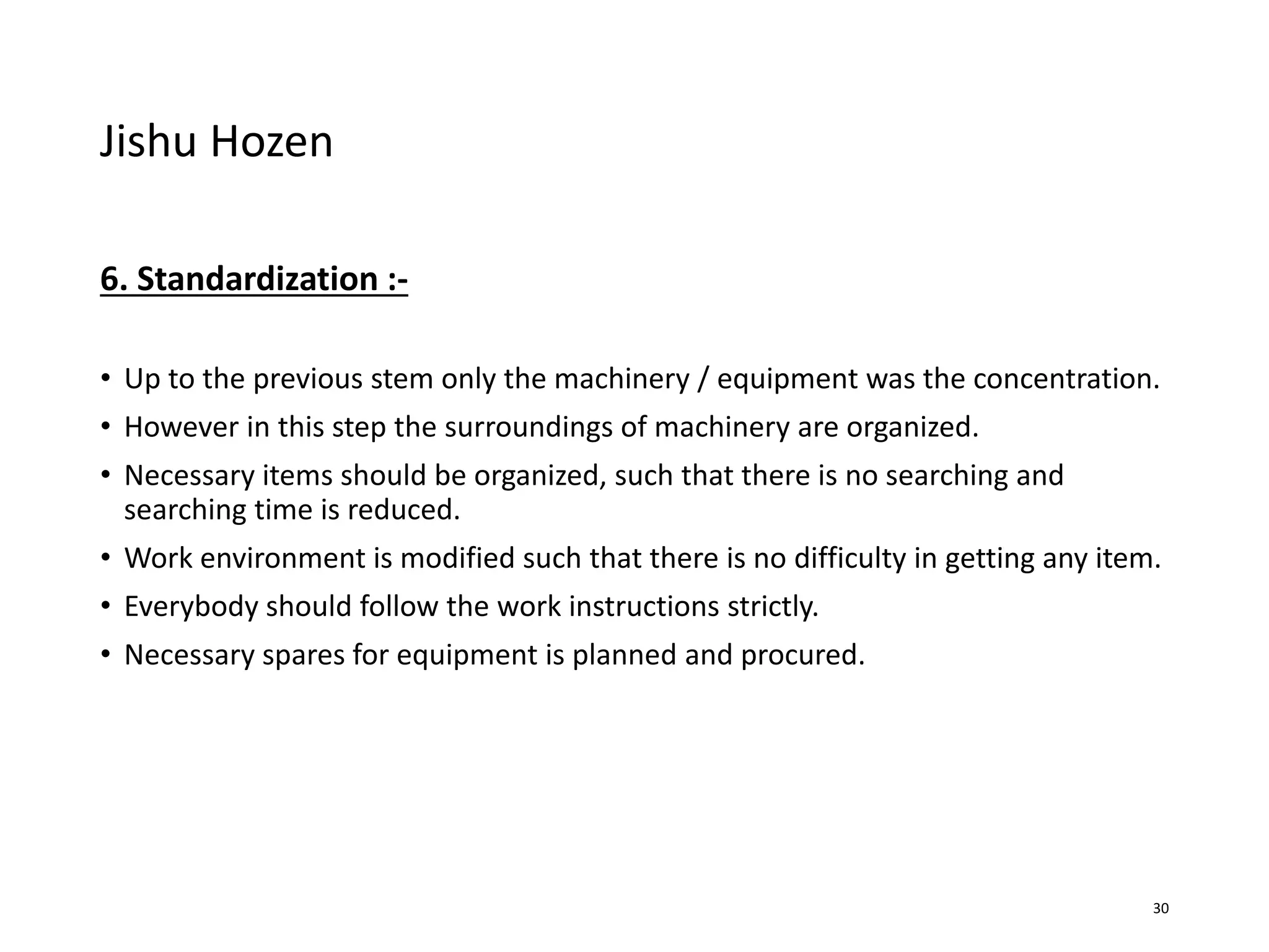 Autonomous maintenance Jishu Hozen | PPTX