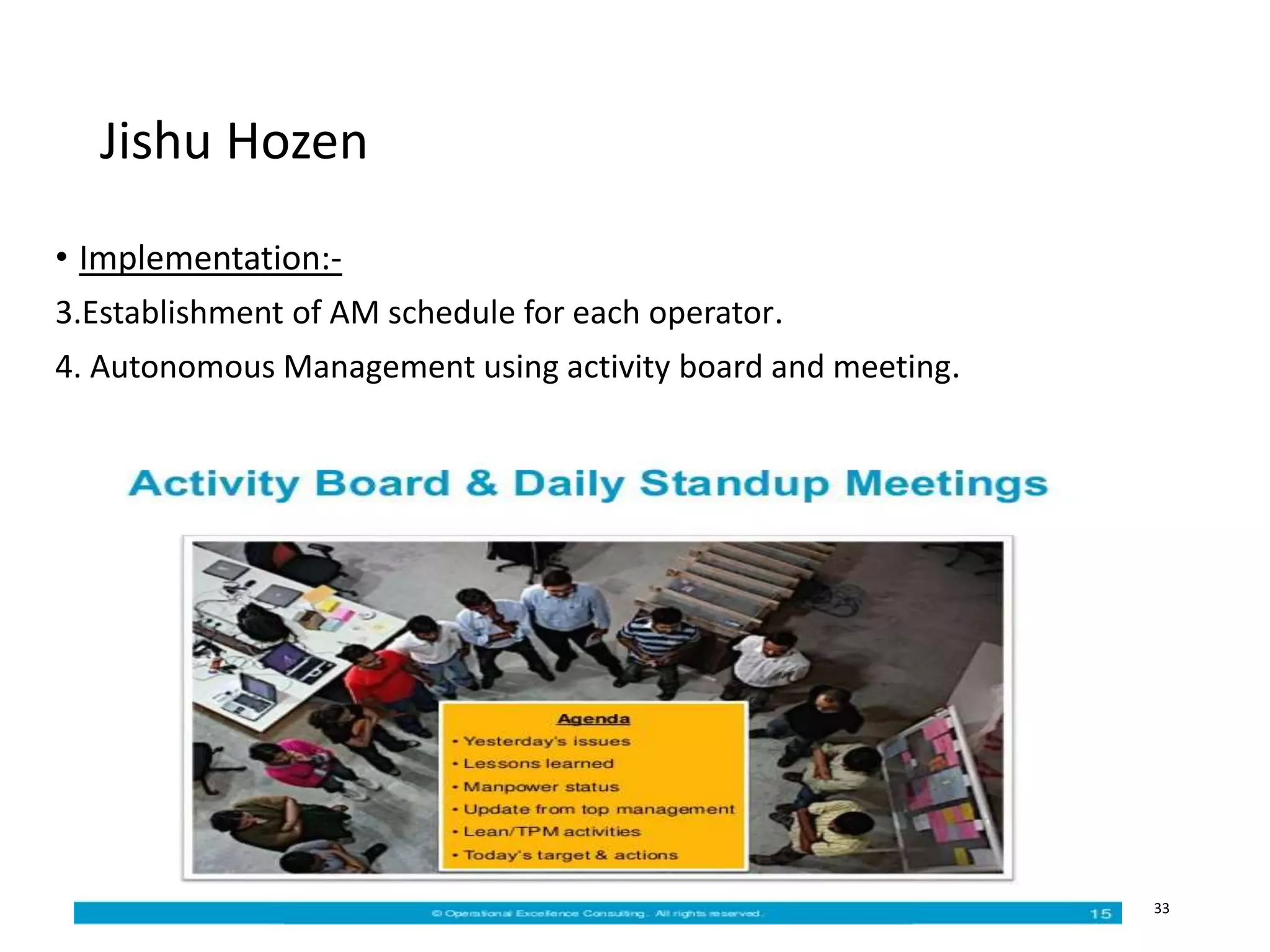 Autonomous maintenance Jishu Hozen | PPTX