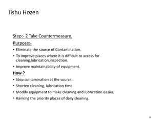 Autonomous maintenance Jishu Hozen | PPTX
