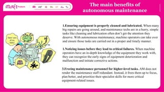 Autonomous maintenance training | PPTX