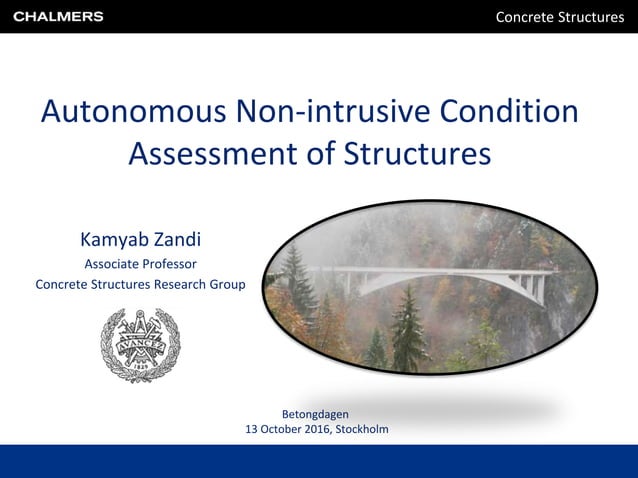 Autonomous non-intrusive condition assessment of structures - Kamyab ...