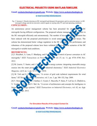 Autonomous Power Management for Interlinked AC-DC Microgrids | PDF
