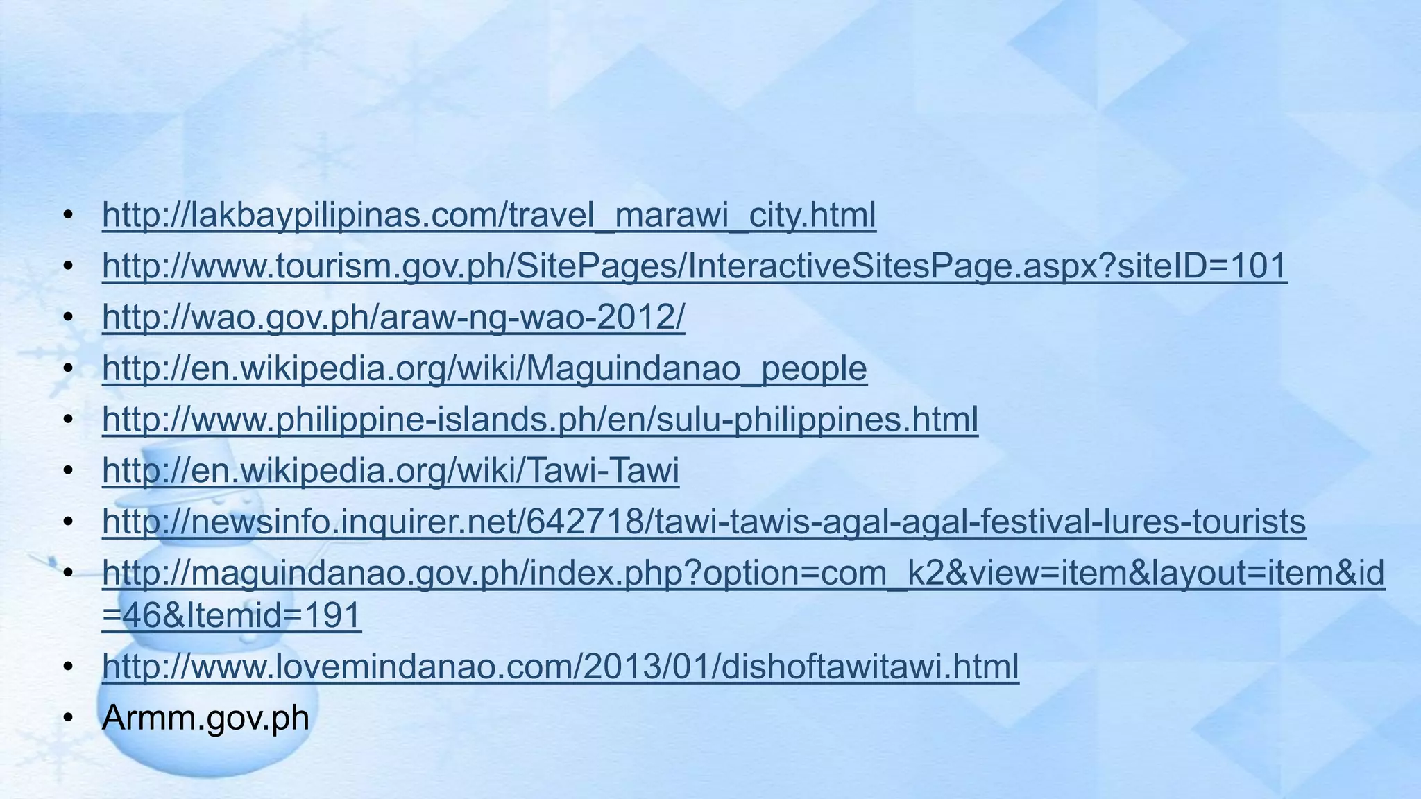 Autonomous region in muslim mindanao (armm) | PDF