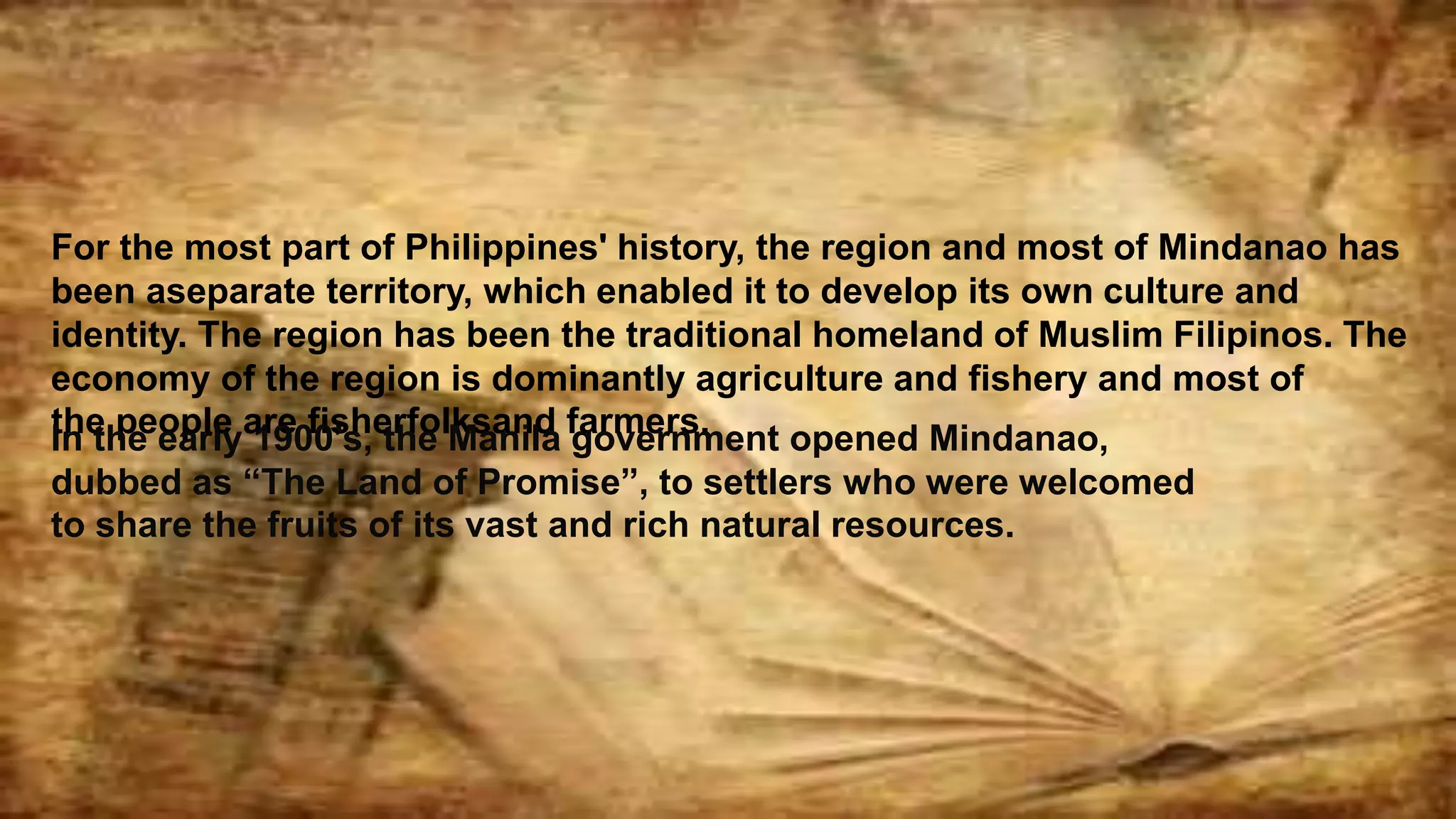 AUTONOMOUS REGION IN MUSLIM MINDANAO(ARMM).pptx
