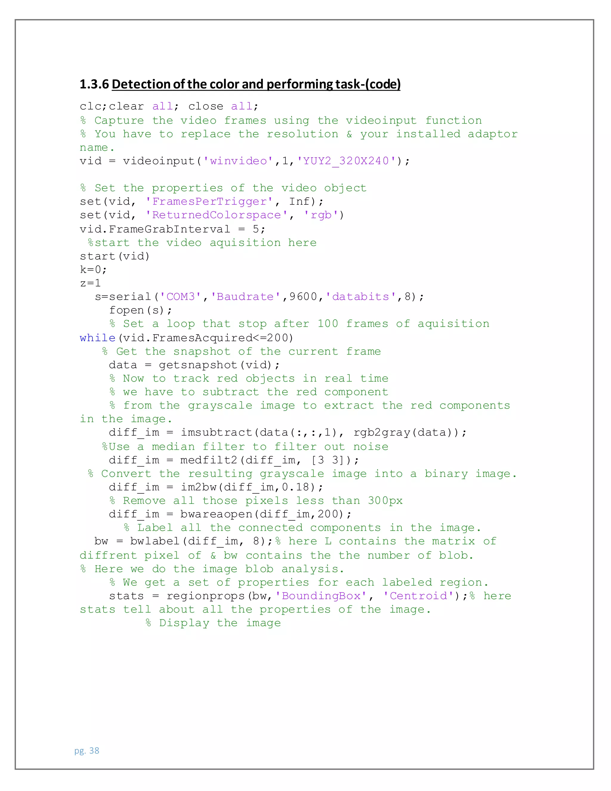 Autonomous robot | PDF