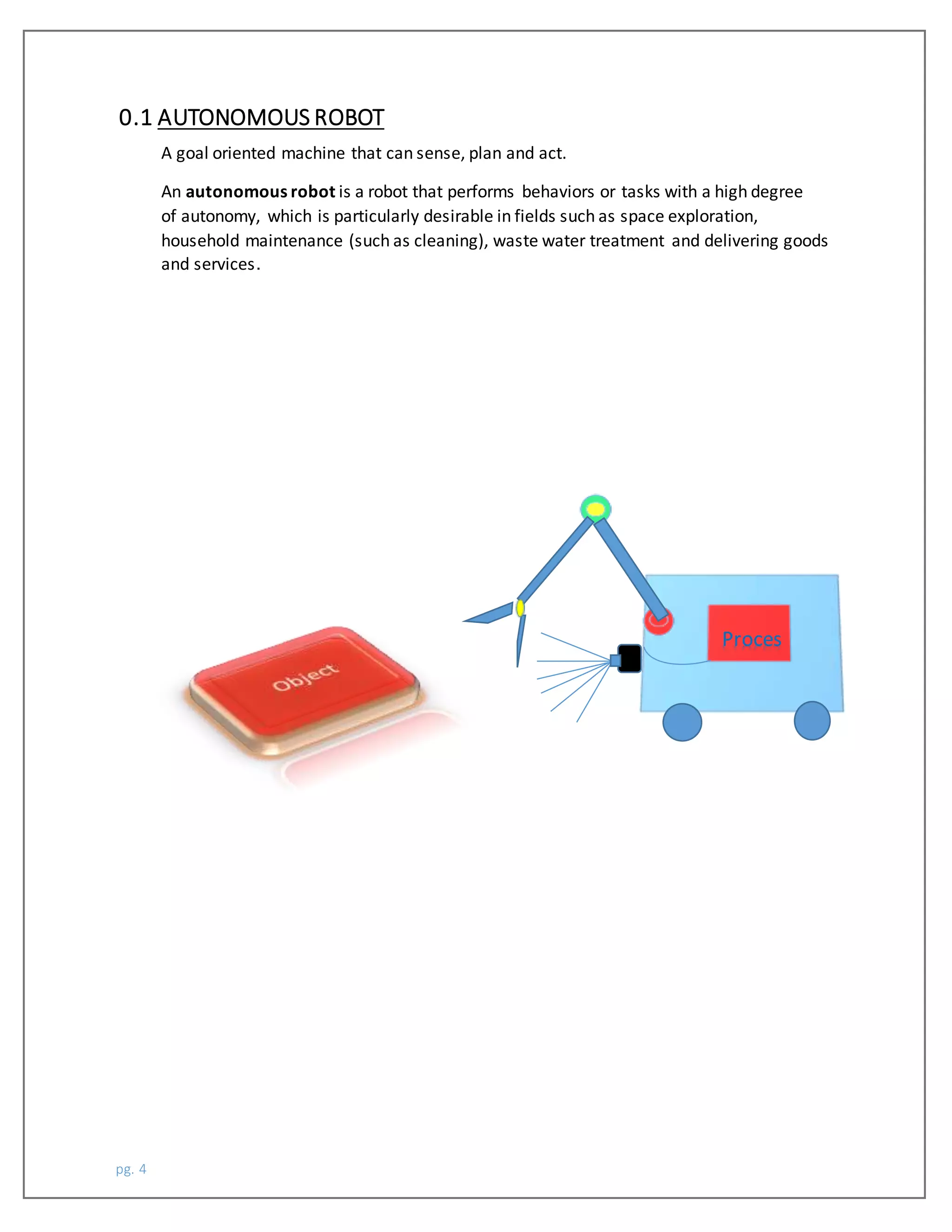 Autonomous robot | PDF