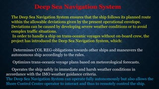 Autonomous ship | PPTX