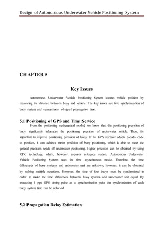 Autonomous underwater vehicle positioning system(Project IEEE) | DOCX | Scuba Diving | Extreme ...